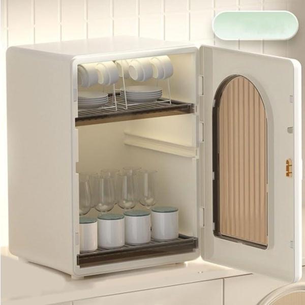 【十分な収納スペース】大容量の仕切り収納、多層キャビネットで十分な収納スペースを確保。 食器棚には、乾物や調味料、電化製品などをたくさん収納できます。 2段、3段の食器棚があり、狭いスペースを有効活用できて助かります。吸磁性ドアは水波半透明...