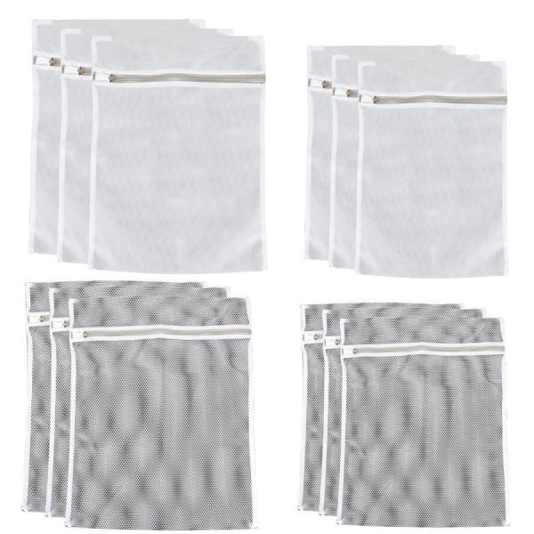 【耐久性が抜群】強度が高く、通気性が高い100％ポリエステル繊維を使用しているため、衛生的、安全で清潔です。網目が細かいため「型崩れを防ぎたい」「生地を守りたい」など繊維を傷めず衣類をやさしく守ります。【損傷を防ぐ】ランドリーネットは、衣類...