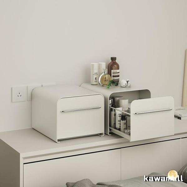 ノンストレス！スムーズな引き出し開閉スライドレール式の引き出しだからスムーズに開閉。たくさん収納しても簡単に引き出せます。開閉時の音が気にならない！静音設計の扉扉に開閉音を軽減するためのクッションが付いているため静音で音が気になりません。外...