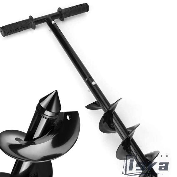 【T字型手動ドリルビット】この手動式アースドリル は4つの仕様があります。（長さ85cm、直径10cm / 長さ60cm、直径10cm / 長さ85cm、直径15cm / 長さ85cm、直径20cm）。3ステップ/4ステップ接続構造を持ち、...