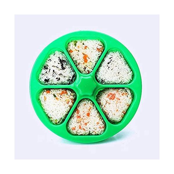 商品のサイズ：20 * 20 * 4 cmおにぎりをたくさん作りたい行楽シーズンやパーティー、手早く作りたい朝のお弁当作りなどにもお役立ち！.環境にやさしい食品グレードのPP素材を使用します。毒性がなく、味がなく、安全で信頼性の高い使用方法...