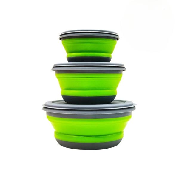 シリコーンの折りたたみ式ボウルセットは、FDAおよびEU SGS承認の100％食品グレードのシリコーンで作られています。安全で環境に優しく、耐久性があり、衛生的で、赤ちゃんにも使用できます。コンパクトに収納できる折りたたみ式。 車、ポケット...