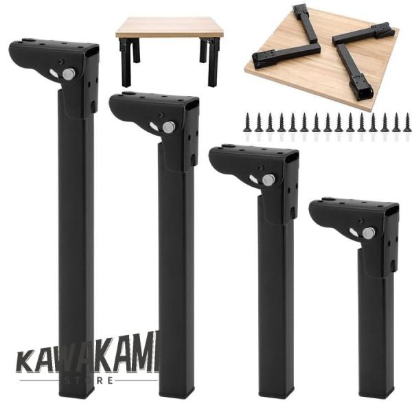 【素材】私たちの折りたたみ式テーブルの脚は高品質の鉄で作られています, 丈夫で耐久性のある, 優れた素材のため, しっかりとした防水性, 傷がつきにくく, お手入れが簡単. 湿らせた布で拭くことができます。【折りたたみ式で便利】キャスター・...