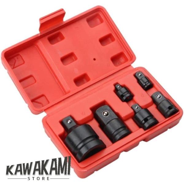 材質 合金鋼商品特徴】差込角サイズを変換することのできるソケットアダプターセットです。お手持ちのインパクトレンチやラチェットを有効活用できます。自動車・バイク・トラックなどの整備等にご利用いただけます。【商品強度】高耐久鉄鋼を採用してるため...