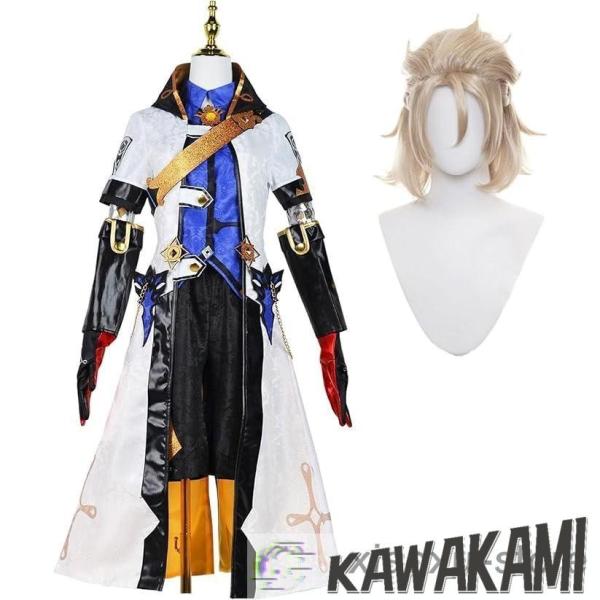 ※【セット内容】：「衣装」+「全アクセサリー」。素材はポリエステル生地です。※【登場キャラ】：「原神」に人気になるキャラクター「アルベド」が現実に再現できます。※【 適用場合 】 ：仮装大会.撮影.通常用.コスプレ用.ハロウィン.クリスマス...