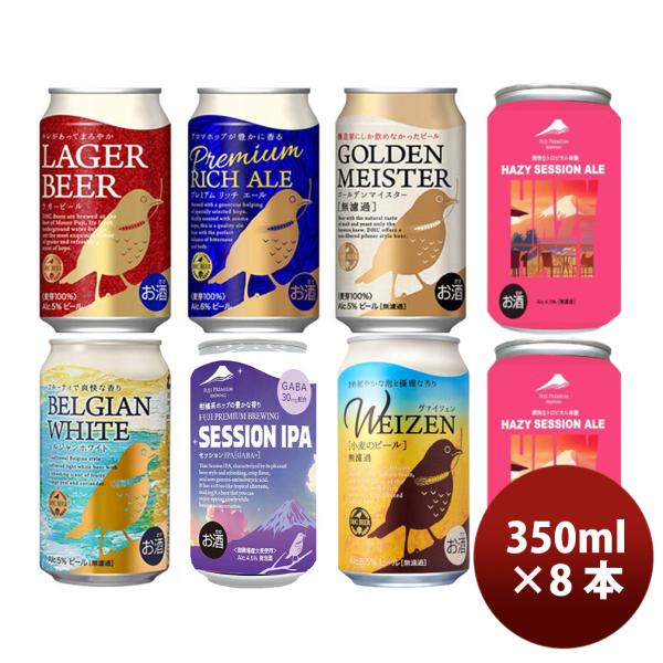 【発売日：2026年01月01日】容量/入数：350×8本メーカー名：フジプレミアムブルーイングAlc度数 ： 飲み比べセット都道府県 ： 静岡ビールのタイプ ： HAZY SESSION ALE原材料 ： 麦芽、ホップ 他備考 ：