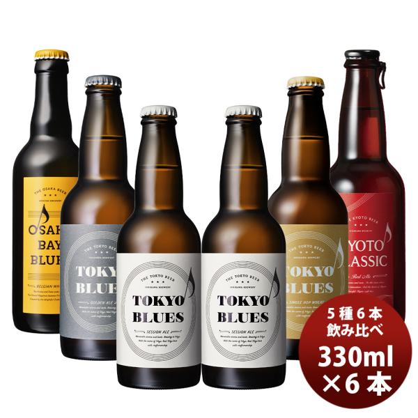 内容量・入数330ml 5種 計6本ＴＯＫＹＯ ＢＬＵＥＳ（瓶） 330ml×2本ビールのタイプ：セッションエール、原材料：麦芽・ホップ、アルコール度数：4.5%ＴＯＫＹＯ ＢＬＵＥＳ ゴールデンエール（瓶） 330ml×1本ビールのタイプ...