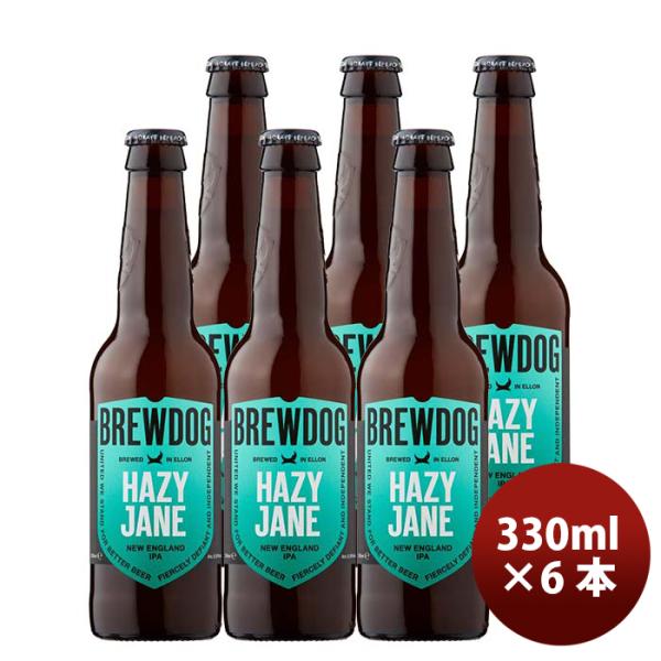 容量/入数：330ml×6本メーカー名：BREWDOGAlc度数 ： 5%国（産地 AOP) ： イギリスビールのタイプ ： ヘイジーIPA原材料 ： 麦芽・ホップ備考 ：
