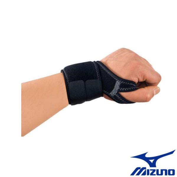 ミズノテクノロジーを結集したアスリートの為のスポーツ用サポーター手首の安定・保護、サポート用。■品番：50MS33003■素材：ポリウレタン、クロロプレンラバー、ナイロン■サイズ：フリー■カラー：　03：ブラック■日本製