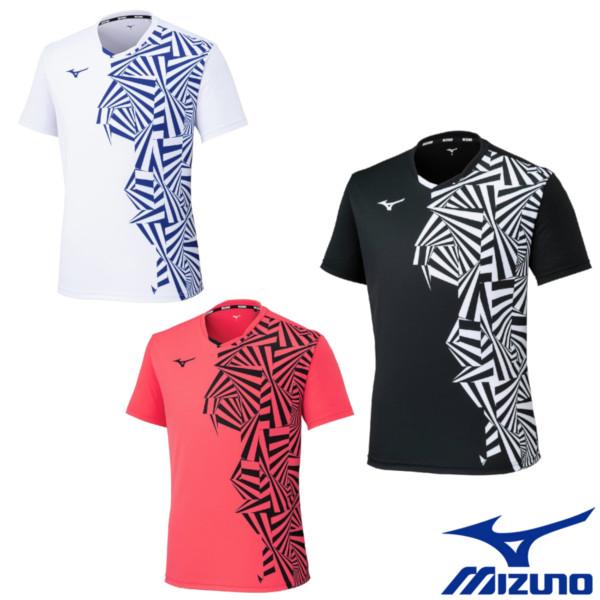 着心地の良い吸汗速乾のゲームシャツ。■品番：62JAC027■カラー：09：ブラック63：ラディアントレッド72：ホワイト×ブルー■サイズ：XS、S、M、L、XL、2XL■組成：ポリエステル100％■商品サイズ（L寸）：胸回り/107cm、...