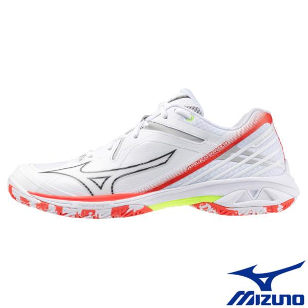 MIZUNO ENERZY NXTを搭載した、軽量性・加速性がコンセプトの新しいウエ―ブクロー。スタンダードモデル■品番：71GA2443■カラー：05：ホワイト×ブラック×レッド■サイズ：21.0、22.0、23.0〜29.0cm■素材：...