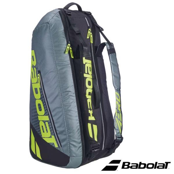 新しいRH6 Pure Aeroバッグで、コート上で注目を集めよう。RH6 Pure Aeroバッグはモダンでスポーティなシルエットで、そのデザインはバボラAeroシリーズのコンセプトに沿っています。人間工学に基づいたデザイン、自立機能、高...