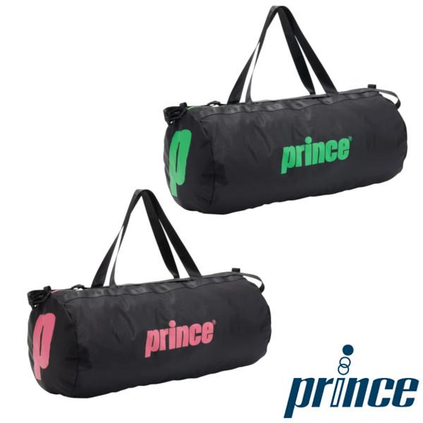 バッグ本体を小さく畳んで収納できる持ち運びに便利なドラムバッグ。ラケットをすっぽり収納可能。※取り外し可能ショルダーベルト付属■品番：PR786■カラー：ブラック×グリーン（240）ブラック×マゼンタ（420）■サイズ：長さ73 × 幅33...