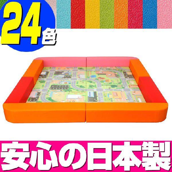 大人気のキッズコーナー、バンビシリーズにおもちゃばこや絵本ラック、シューズボックスがセットになったお得なアイテム。クッション性抜群のフロアマットやサイドガードで子どもの遊び場に最適。EVA素材を使用した安心の絵本ラックやおもちゃばこでお片付...