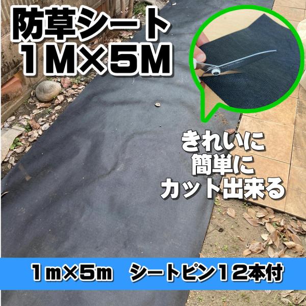 セット内容■不織布シート（110ｇ/m2）1ｍ×5ｍ・・・1枚■杭（シートピン長さ15ｃｍ）・・・12本ロールで発送いたします。エントランスアプローチなど長めの通路に最適。砂利やレンガの下に敷くと、見た目もキレイで雑草も防げます。