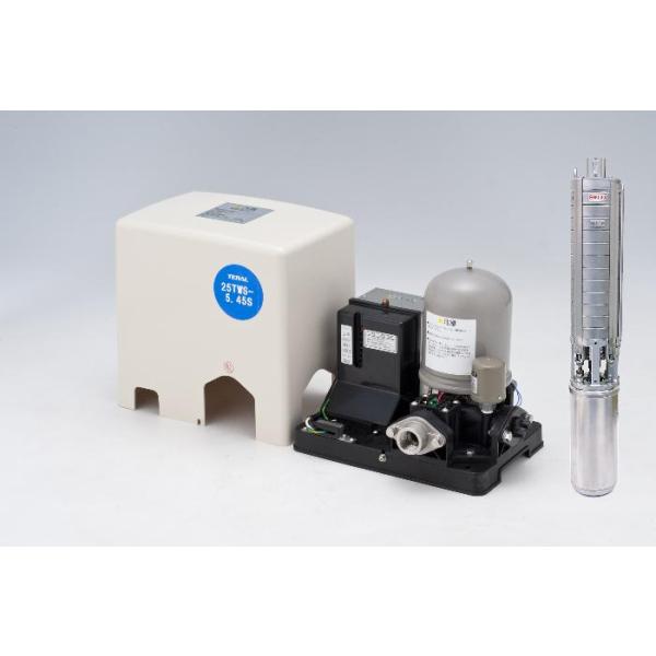 商品：25TWS-5.45S-11深井戸用多段タービン水中ポンプ（定圧給水式）単相100V 450W　50Hz