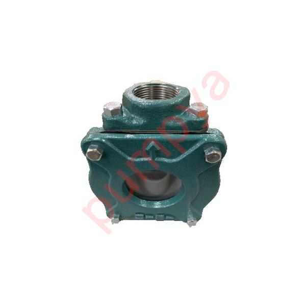 砂取器口径　40A　1-1/2B　40mm60メッシュ鋳物製●縦・横自由な方向に取り付けることができます。※50m/m は横取り付けになります。●フィルターにSUS304 ステンレス網を使用しているので長期間使用できます。●内部の掃除、砂の...