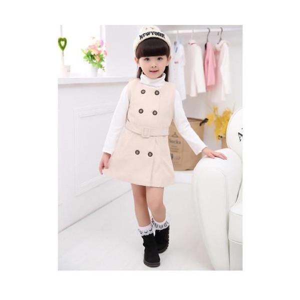 素材綿・ポリエステルカラーピンク・ベージュサイズ 90cm(タグサイズ3T)100cm(タグサイズ4T)110cm(タグサイズ5T)120cm(タグサイズ6T)130cm(タグサイズ7T)140cm（タグサイズ8T)※若干の誤差はご了承くだ...