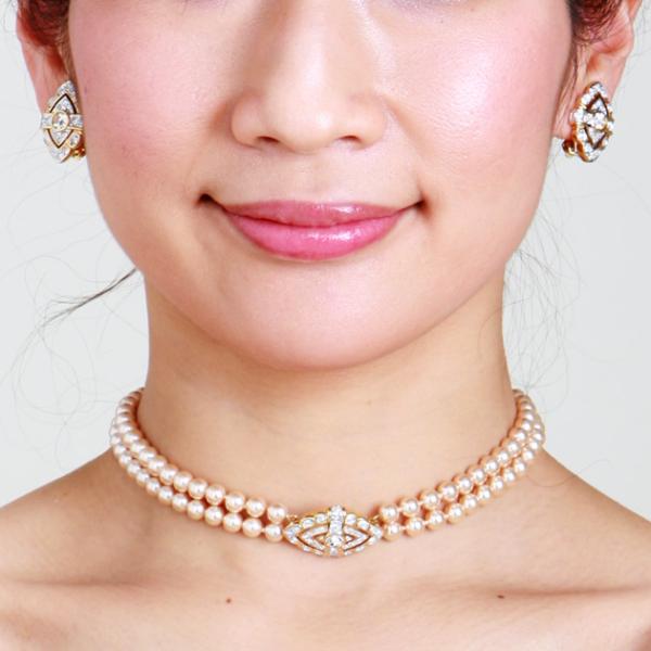 商品番号:FBMNE02【ネックレス＆イヤリング　レンタル】■ 品質：パール■ サイズ（約）：ネックレス/33cm　アジャスター/6cm　イヤリング/1．5cm※商品の色につきましては、お客様のご覧になられますパソコン機器及びモニタなどの違...