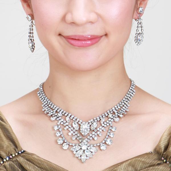 商品番号:FBMNE06【ネックレス＆イヤリング　レンタル】■ 品質：シルバー■ サイズ（約）：ネックレス/37cm　アジャスター/6cm　イヤリング/5cm※商品の色につきましては、お客様のご覧になられますパソコン機器及びモニタなどの違い...