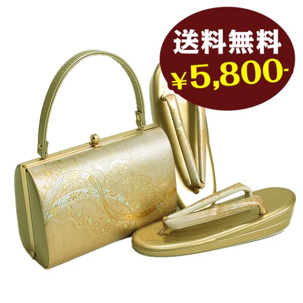 商品番号:FCUBA87［草履バッグ　レンタル］○素材：　合成皮革○サイズ：　バッグ横約21cm　高さ約14cm　マチ約9cm　持ち手部分除く草履　足サイズ22．5〜27cm　高さ約5cm※草履はバッグにあわせゴールド系をご用意致します。サ...