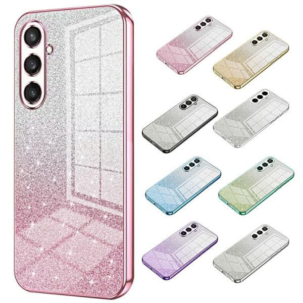 TPU メッキ クリア 透明 ケースのサイド部分が液晶より高い 液晶割れ防止 エッジを保護 耐衝撃ケース サムスン ギャラクシー  A36 5G SC-54F / SM-A366Q 衝撃吸収 可愛い お洒落 おすすめ