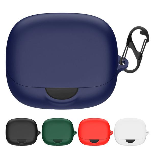 Soundcore AeroFit Pro ケース シリコン シンプル カラビナ付き 保護カバー ワイヤレスイヤホン おすすめ おしゃれ カバー 傷防止 ケース 保護ケース カバー Anker アンカー サウンドコアイヤホン収納ケース 衝撃...