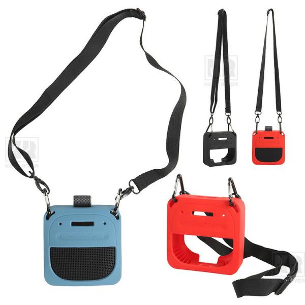 Bose ボーズ ブルートゥーススピーカー 2ndGen シリコンケース 便利な手提げ 外出時の持ち運びに最適な保護ケース 衝撃吸収 バッグ型保護ケース