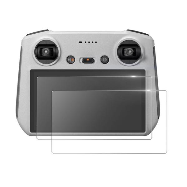 DJI Mini 3 / Mini 3 Pro コントローラー ガラスフィルム 強化ガラス 2枚セット 液晶保護プロテクター/ガラス フィルム 液晶保護強化ガラスDJI Mini 3/Mini 3 Pro RC リモコン 保護フィルム 液晶保護