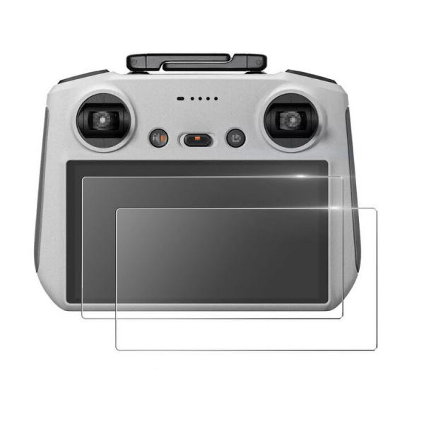 DJI Mini 4 Pro コントローラー ガラスフィルム DJI RC 2 強化ガラス 2枚入り 液晶保護プロテクター/ガラス フィルム 液晶保護強化ガラス リモコン プロポDJI Mini 4 Pro RC 2 リモコン 保護フィルム...
