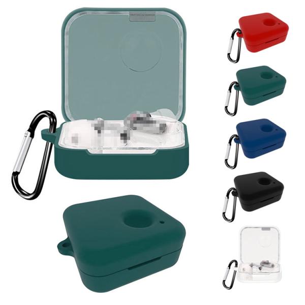 Nothing Ear (1) ケース / カバー カラビナ付き シリコン ワイヤレスイヤホン 保護カバー 保護ケース シンプル おしゃれ おすすめ 傷防止 ケースナッシング イヤー (1) ケース 収納ケースカバー 傷防止