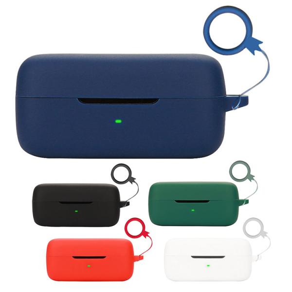 EarFun Free Pro 3 ケース シリコン シンプル 紐 ストラップ付き 保護カバー イヤーファン フリー プロ3 おすすめ おしゃれ カバー 傷防止 ケースイヤホン収納ケース 衝撃吸収 ソフトケース イヤーファン