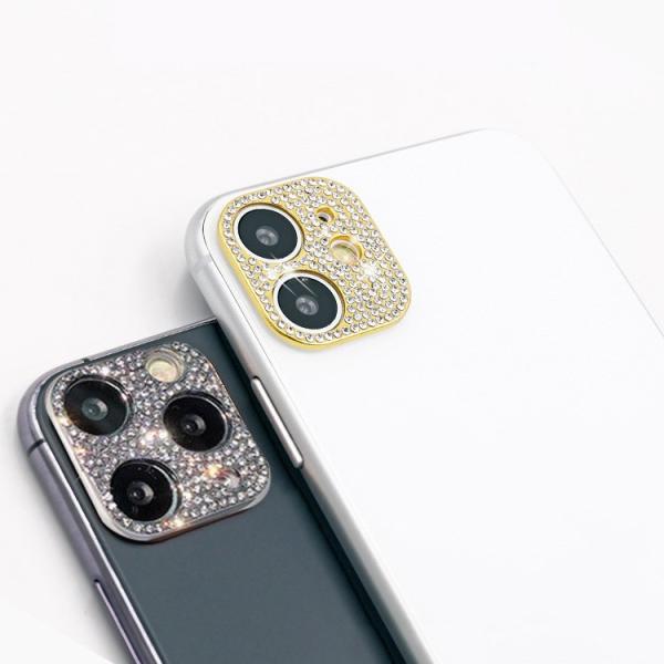 iPhone11 / 11 Pro / 11 Pro Max カメラレンズ 保護 アルミカバー かわいい キラキラ おしゃれ デコ ラインストーン メタルカバー レンズカバー レンズApple アップル アイフォン11/11プロ/11プロマックス