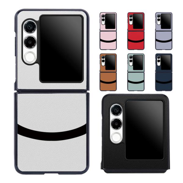 片手持ちに便利なリング付き PUレザー + プラスチック ヌビア フリップ2 耐衝撃ケース 耐衝撃カバー おすすめ 可愛い お洒落