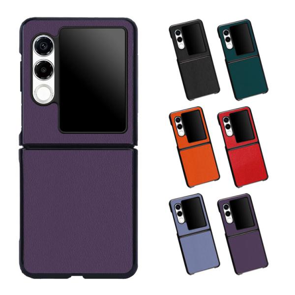 片手持ちに便利なリング付き PUレザー + プラスチック ヌビア フリップ2 耐衝撃ケース 耐衝撃カバー おすすめ 可愛い お洒落