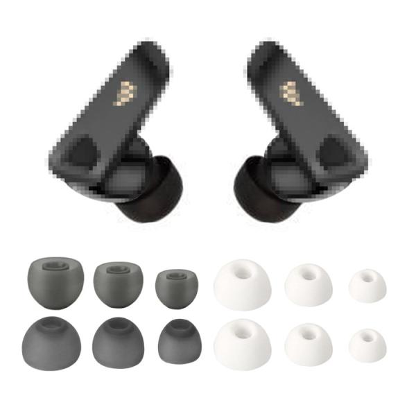 EDIFIER NeoBuds Pro 2 スポーツヘッドフォン 3セット (L+S+M) 合計6枚入 ワイヤレスイヤホンカバー イヤーピース ソフト パッド シンプル おしゃれ 薄型 ワイヤレスイヤホンカバー エディファイア ネオバッズ ...