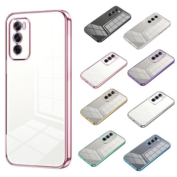 ケースのサイド部分が液晶より高い 液晶割れ防止 エッジを保護 耐衝撃ケース オシャレ シンプル オッポ リノ12/12 プロ おすすめ ストラップホール付き