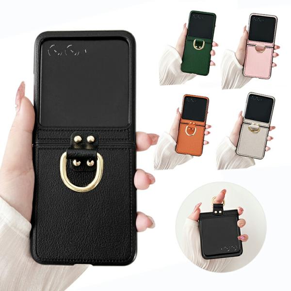 片手持ちに便利なリング付き PUレザー + プラスチック ストラップホール付き モトローラ レーザー60 / 60 ウルトラ 衝撃吸収 android おすすめ 可愛い お洒落