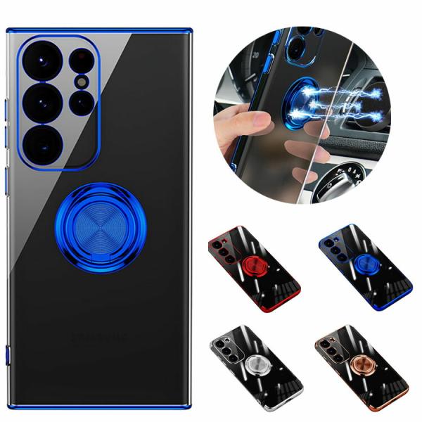 TPU メッキ ソフト ケース 可愛い お洒落 サムスン ギャラクシー S25/S25+/S25 Ultra 衝撃吸収 ケース ストラップ穴