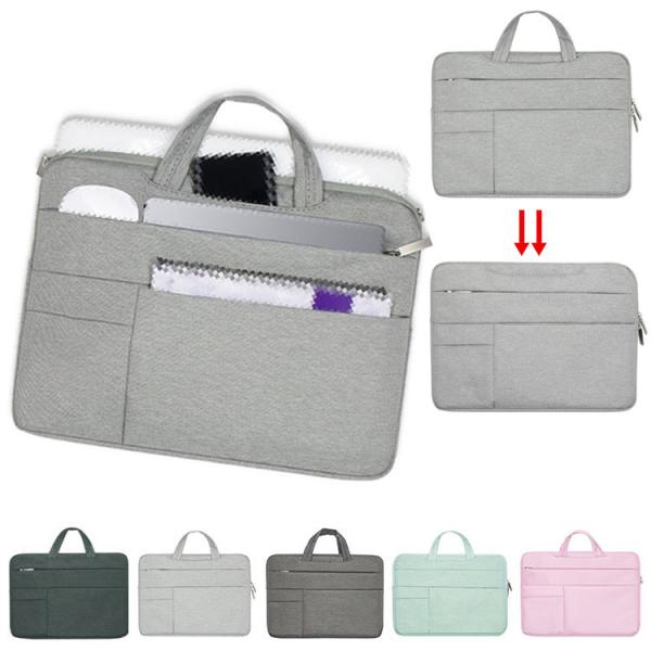 Lenovo ThinkBook 14 Gen4 AMD 14インチ ケース カバー かわいい 手提げかばん キャンバス調 かばん型 撥水 バッグ型 カバン型 シンプル ポケット付きケーブル収納/マウス収納に便利なポケット付き