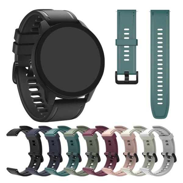 GARMIN スマートウォッチ Forerunner 265 vivoactive6 バンド ベルト シリコン バンド幅 20mm 22mm 交換リストバンド/交換バンド/交換ベルトGarmin ガーミン 交換バンド幅 20mm/22mm ...