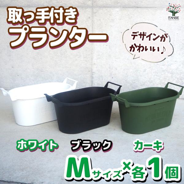【特徴】・持ち手があり、軽くて移動が楽にできます。・汎用性がある形で、省スペースでも置くことが出来ます。・幅があるので、寄植えに良いです。・見た目がかわいいので、インテリアとしても使えます。【検索キーワード】取っ手付き 園芸 観葉 植物 お...
