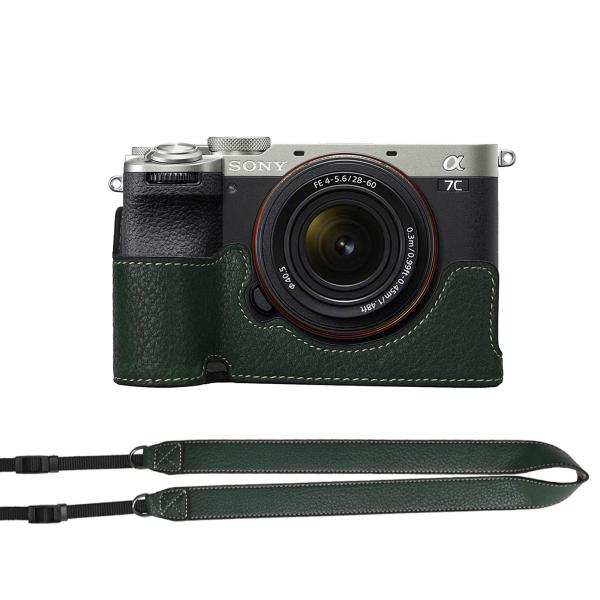 ●ソニー A7C MarkII専用高品質なPUレザーボディケースがいよいよ発売開始。A7CIIとマッチングにより、カメラの美しさを引き立てることができる。保護するだけでなくオシャレにドレスアップしてくれるリムズカメラケースです。●ケースを取...