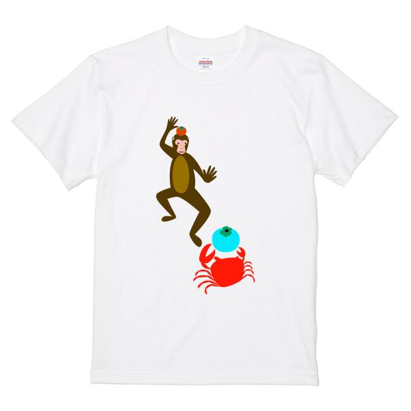 ■ イラストに関して日本の昔話「さるかに合戦」をイメージしてデザインしたイラストTシャツです。■ サイズ (着丈/身幅/袖丈)S　 … (65cm/49cm/19cm)M　 … (69cm/52cm/20cm)L　 … (73cm/55cm...
