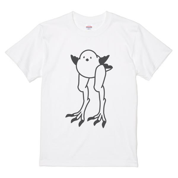 ■ イラストに関して脚だけが恐竜のようになってしまったシマエナガのデザインTシャツです。■ サイズ (着丈/身幅/袖丈)S　 … (65cm/49cm/19cm)M　 … (69cm/52cm/20cm)L　 … (73cm/55cm/22...