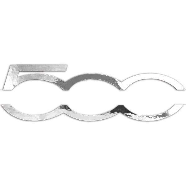 155mm(幅)×45mm(縦)500ロゴの切文字タイプステッカーです。幅155mm×縦45mmというサイズです。切文字タイプなのでシャープな印象になります。カラーはクローム。ボディはもちろん、ダッシュボードなどお手軽にドレスアップをお楽し...