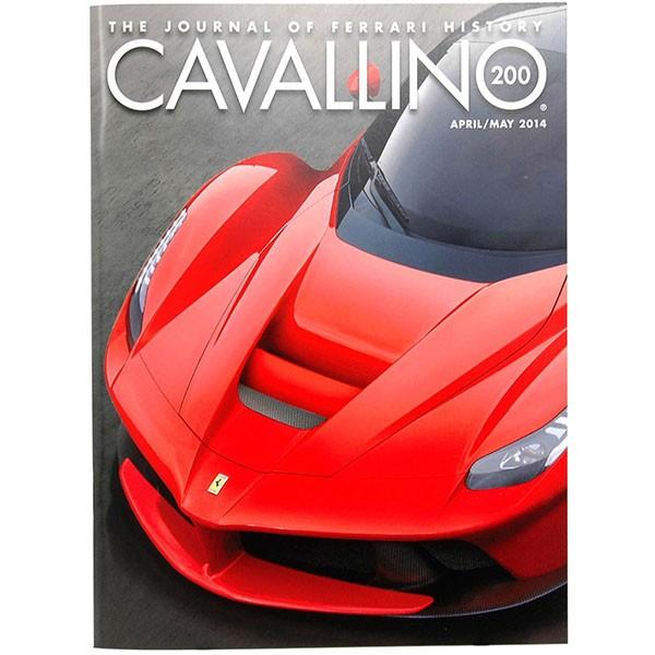 80ページ/英語Ferrariヒストリーをまとめた雑誌、その名もCavallino。その2014年4-5月版です。書籍
