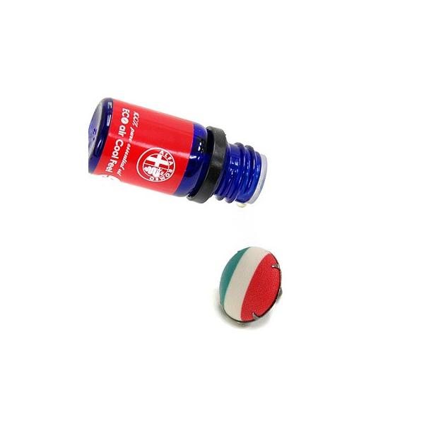 25mm(直径)*エッセンシャルオイルは別売です。*エッセンシャルオイルの種類によっては、ピンズの生地に色がつく場合があります。くっきりと綺麗な発色のイタリアントリコローレのピンバッジタイプ アロマディフューザーです。胸元からふんわりと香り...