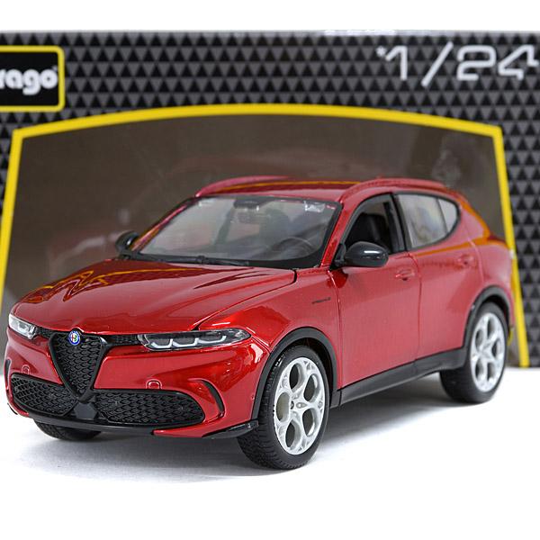 1/24　Bburago製Alfa Romeo初のハイブリッドシステムを採用した新型SUV「Alfa Romeo Tonale(トナーレ)」。ヘリテージと先進性を融合したデザインが随所に散りばめられ、Alfa Romeoの核となるスポーティ...
