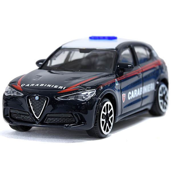 1/43　bburago製Alfa Romeo初のSUVモデル、その名はSTELVIO。もちろんAlfa Romeoの名を冠した以上、生半可なモデルではありません。トップモデル、「QUADRIFOGLIO」にはGIULIA同様、2.9リッタ...